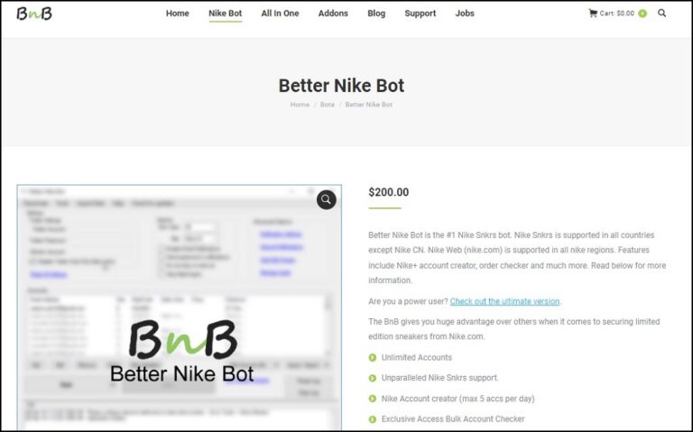 The Best Nike Bot That Still Works on Nike SNKRS (2023) - Ricky Spears