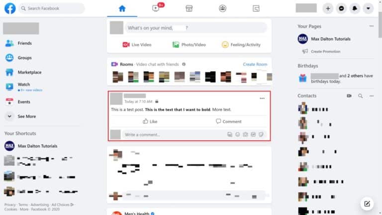 How to 𝐁𝐨𝐥𝐝 𝐓𝐞𝐱𝐭 in Facebook Posts [+Italicize & Underline] 2023