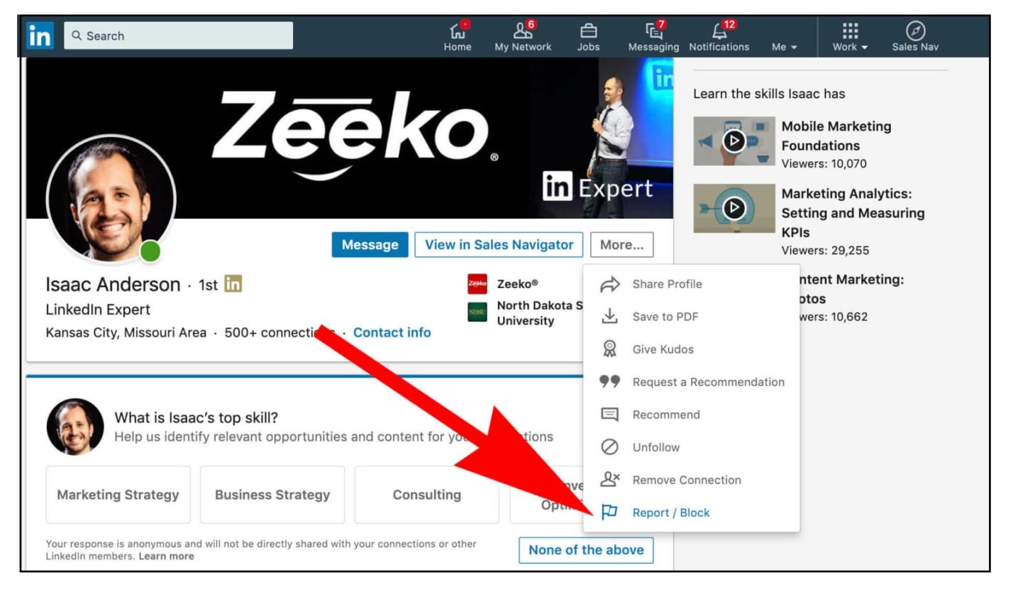 How to Block Someone on LinkedIn? [Without Them Knowing]
