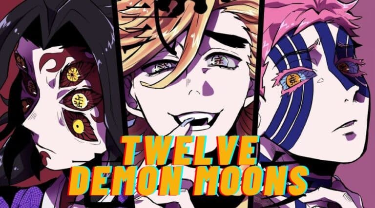 ALL Twelve Demon Moons in Demon Slayer: Powers Explained