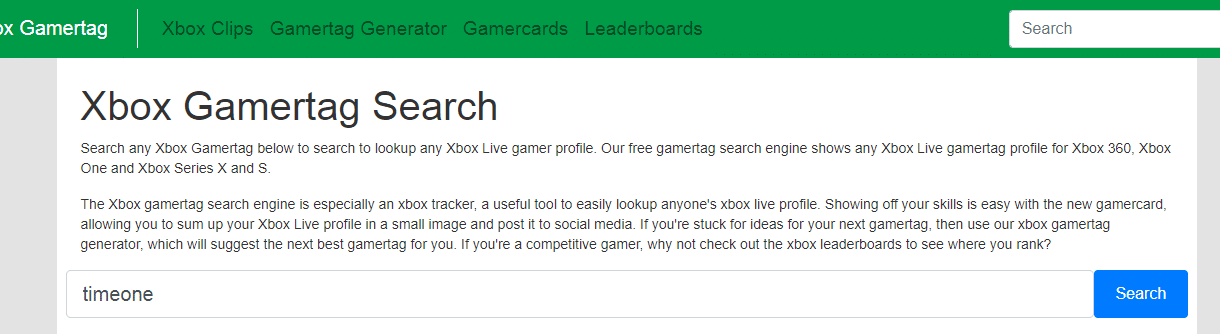 8 Xbox Gamertag Checker: Search Xbox Live Profiles
