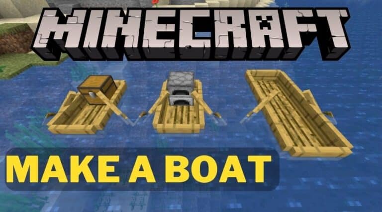How to Make a Boat in Minecraft in 2023 | Ricky Spears