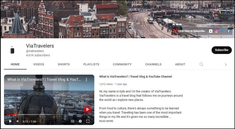 15 Best Youtube Travel Channels: Travel Youtubers to Subscribe