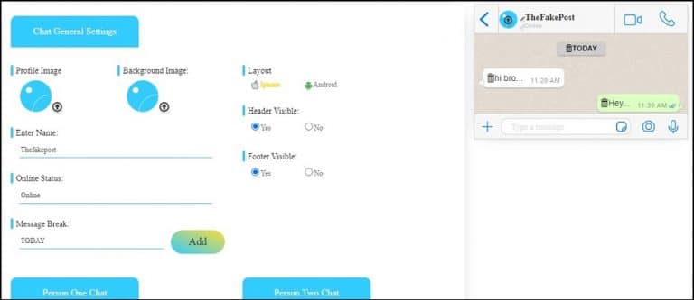 10 Best Fake WhatsApp Chat Generators Without Watermark