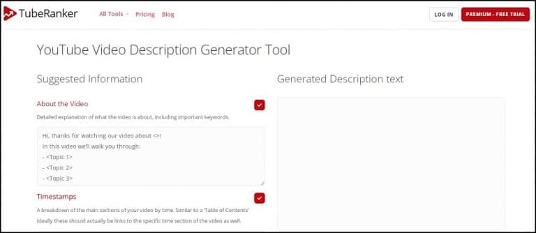 10 Best YouTube Description Generators [Rank Your Video Higher]