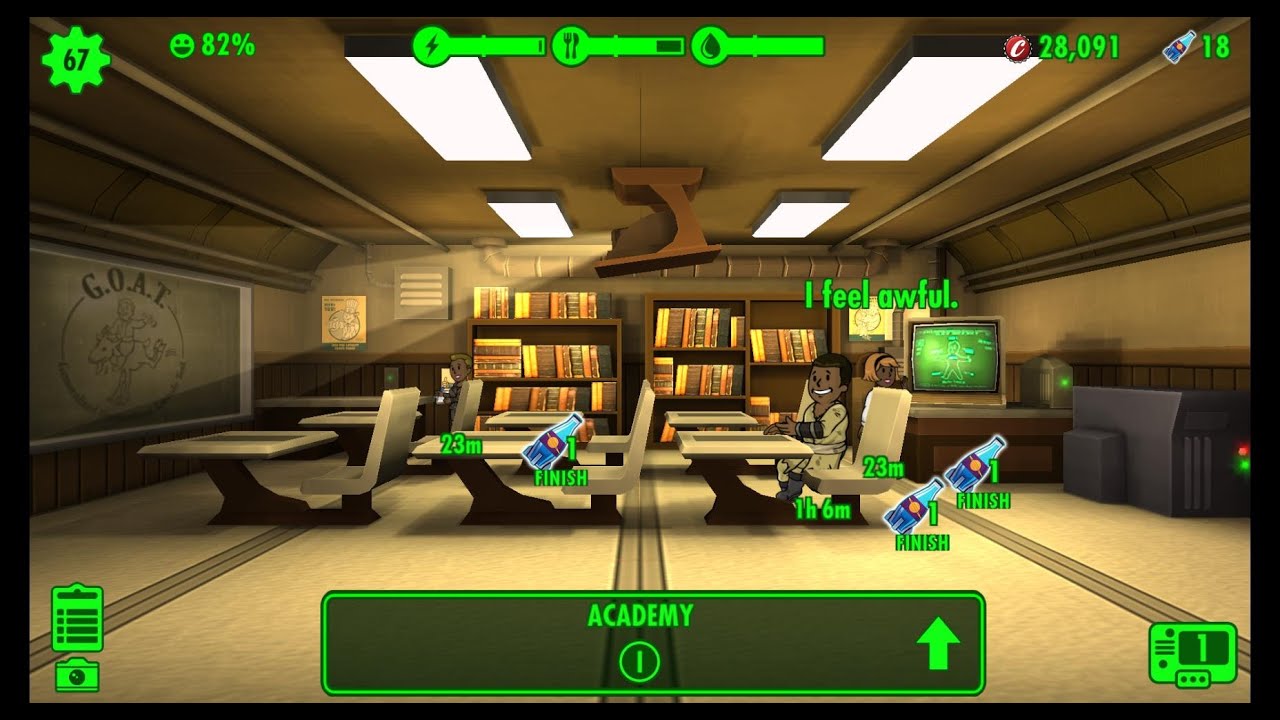 How Long Does it Take to Train in a Fallout Shelter? [All Room]