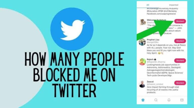 How many People Blocked me on Twitter [Quick Check]
