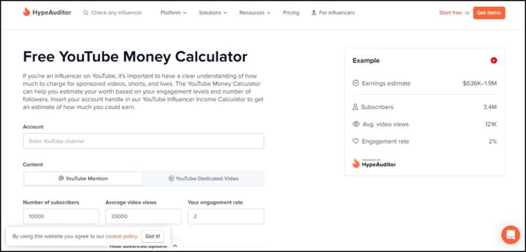 10 Best YouTube Money Calculators [How Much Do Youtubers Make]