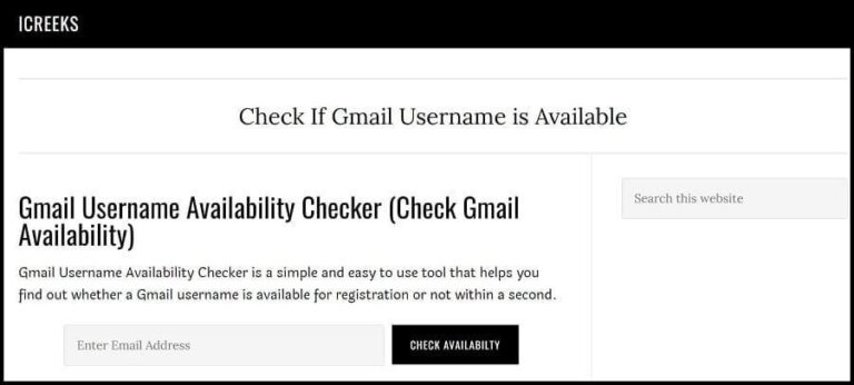 3 Best Gmail Availability Checkers [Account Check]