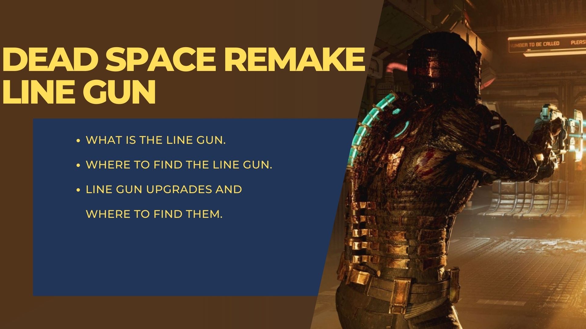 Mastering the Legendary Line Gun: An Elite Gamers Guide for Dead Space ...