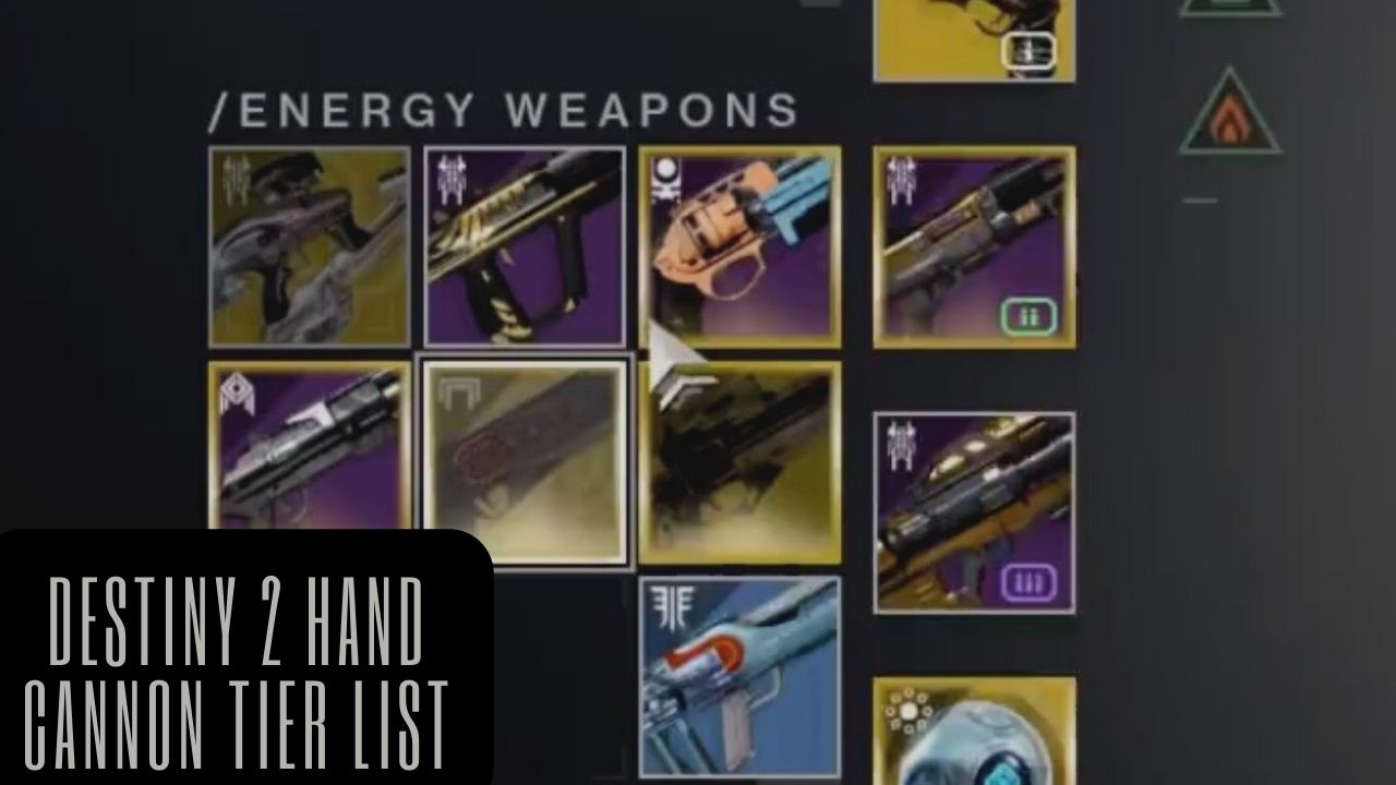 Destiny 2 Hand Cannon God Tier List [2026] - Ricky Spears