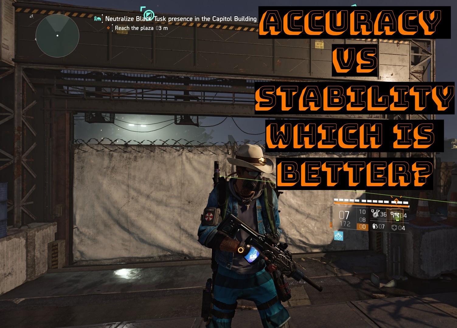 Finding the Ideal Accuracy vs Stability Balance for Weapon Mastery in ...