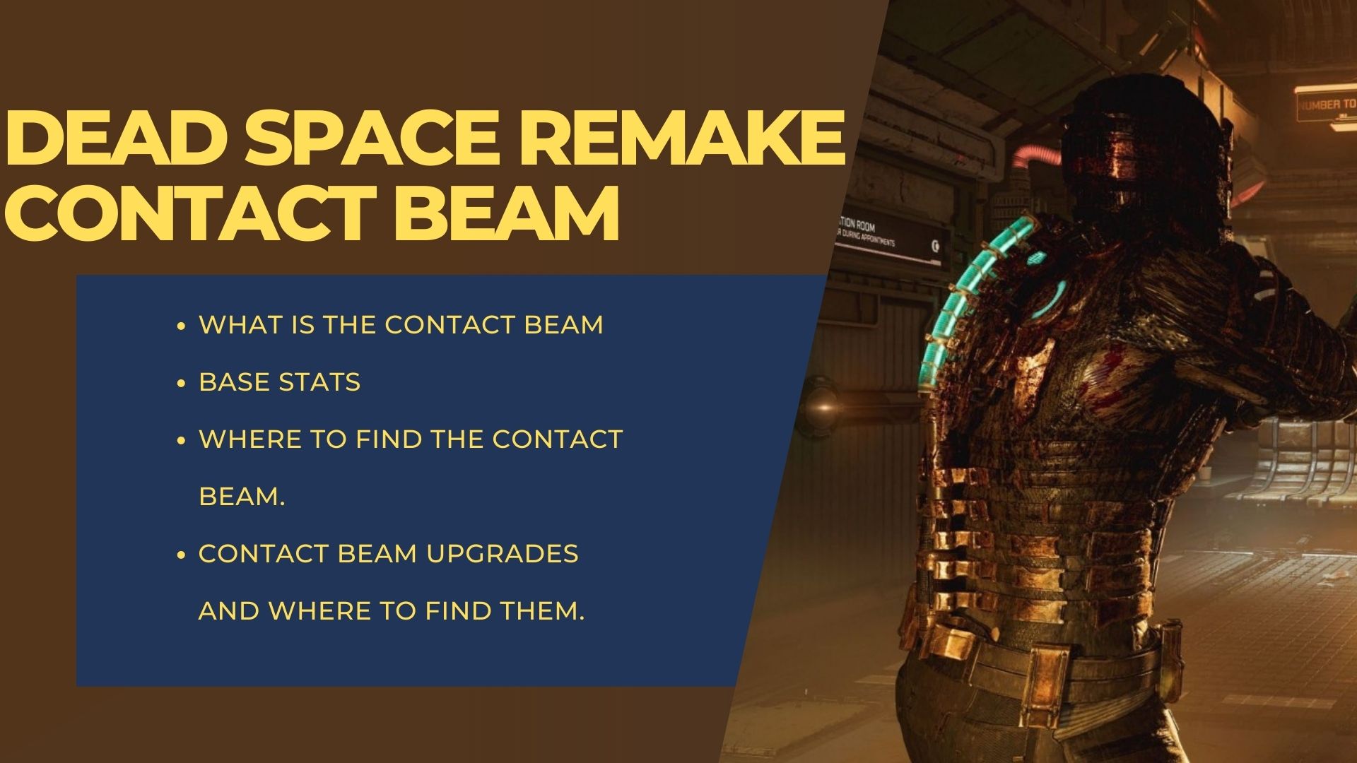 Unlocking The True Potential of the Contact Beam in Dead Space Remake - Ricky Spears