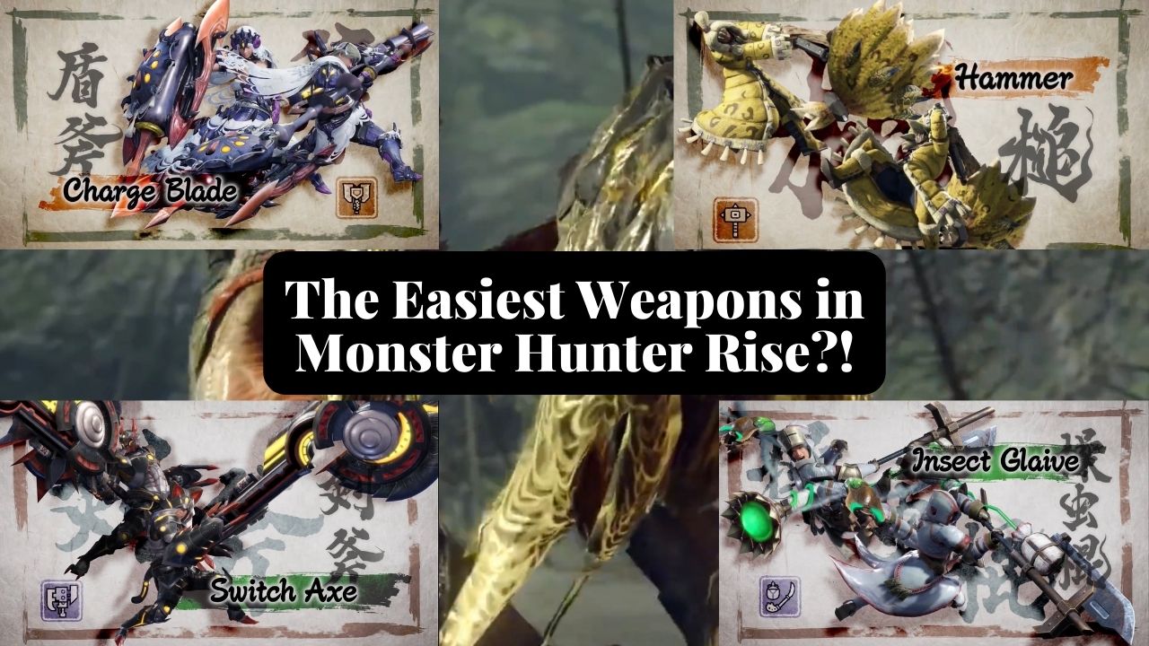 Monster Hunter Rise Easiest Weapons for Beginners - Ricky Spears