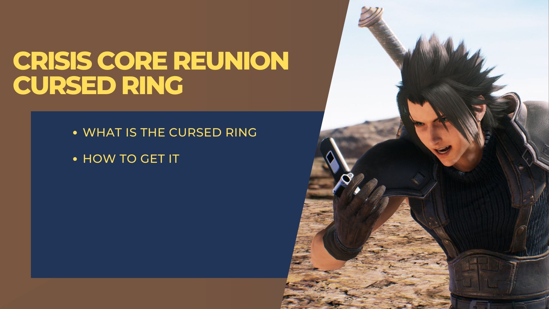 The Cursed Ring in Crisis Core Reunion: A Complete Expert Guide - Ricky ...