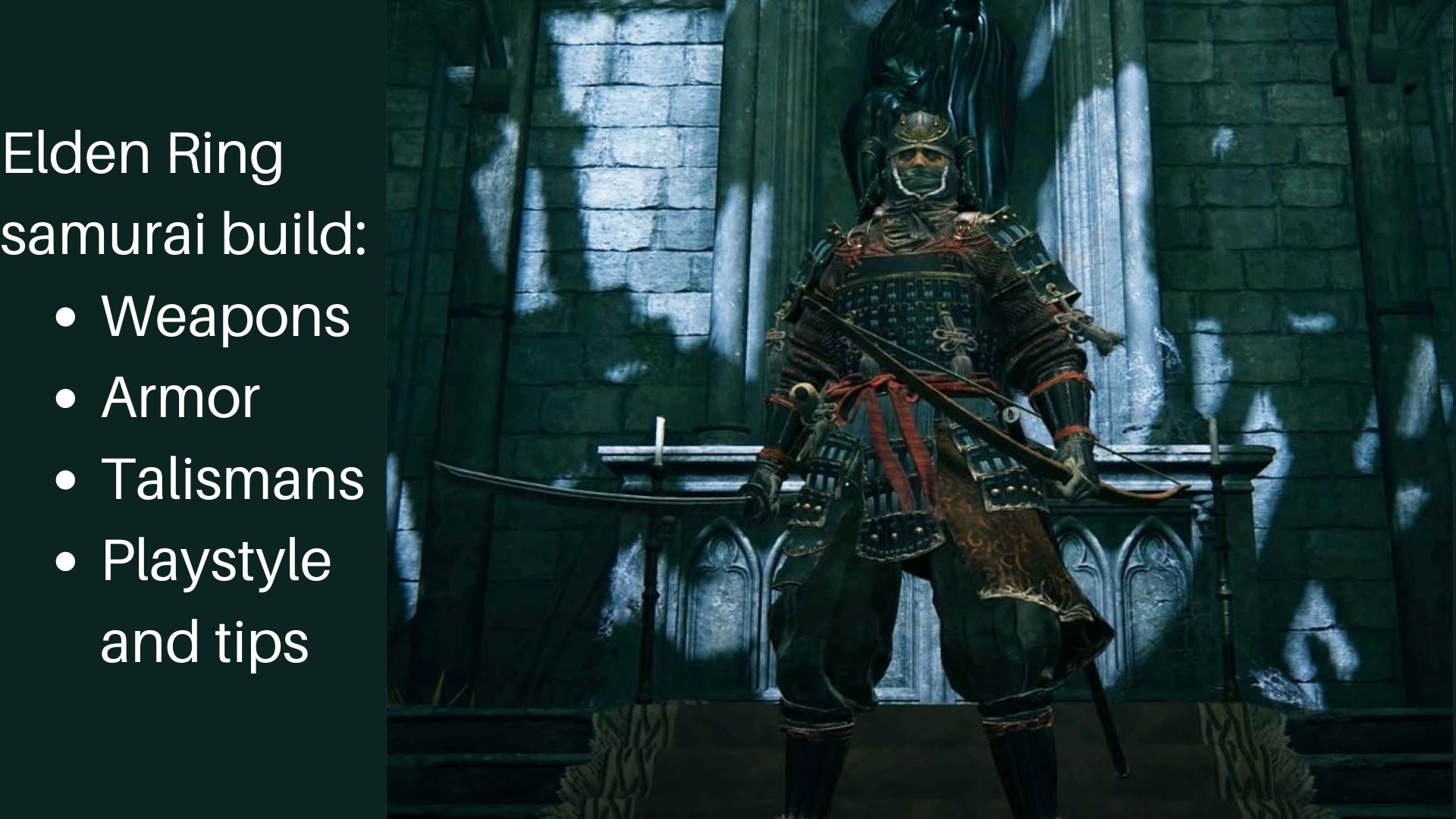 The Ultimate Elden Ring Samurai Build Guide: 3000+ Hours of Experience ...