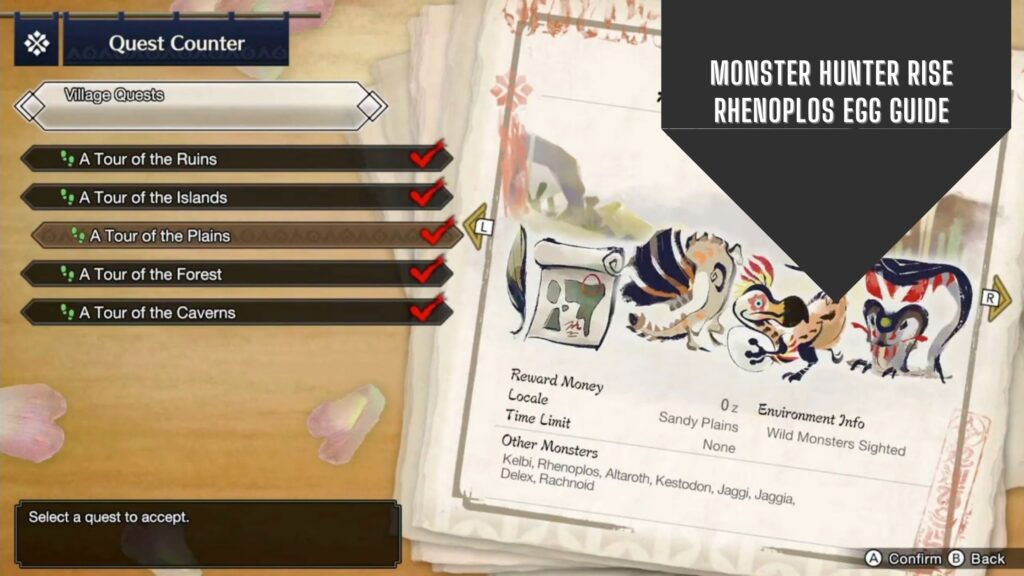 Unlocking the Rhenoplos Egg Location in Monster Hunter Rise - Ricky Spears