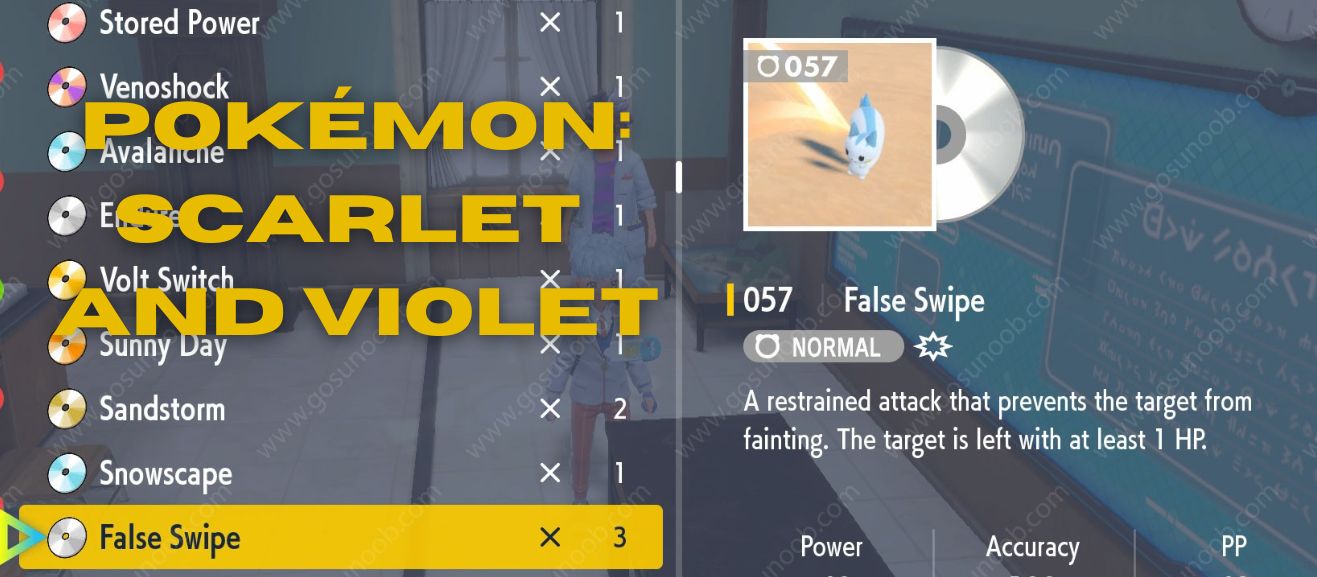 The Ultimate Guide to Getting and Using False Swipe in Pokemon Scarlet ...