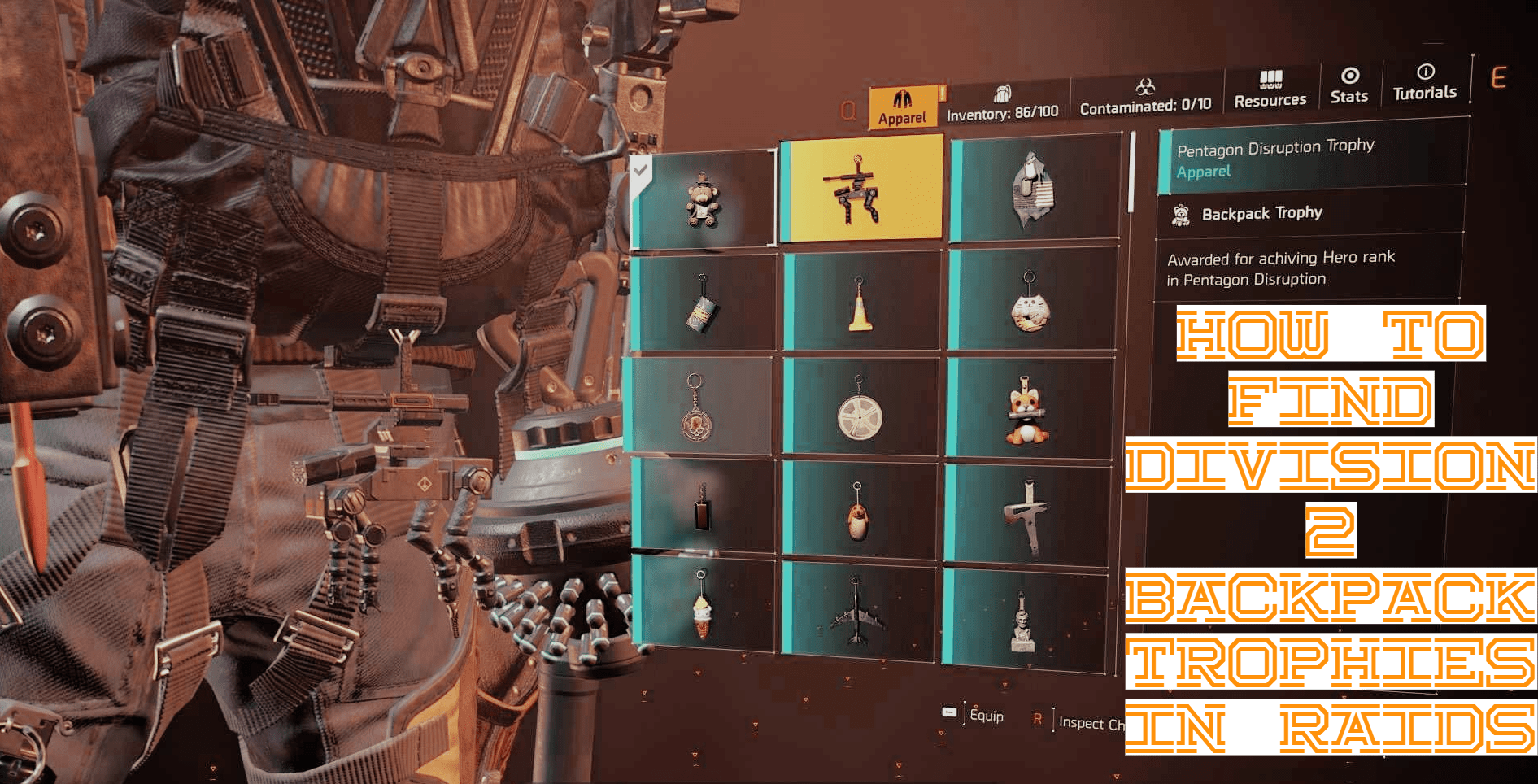 The Complete Guide to Division 2 Backpack Trophies - Ricky Spears