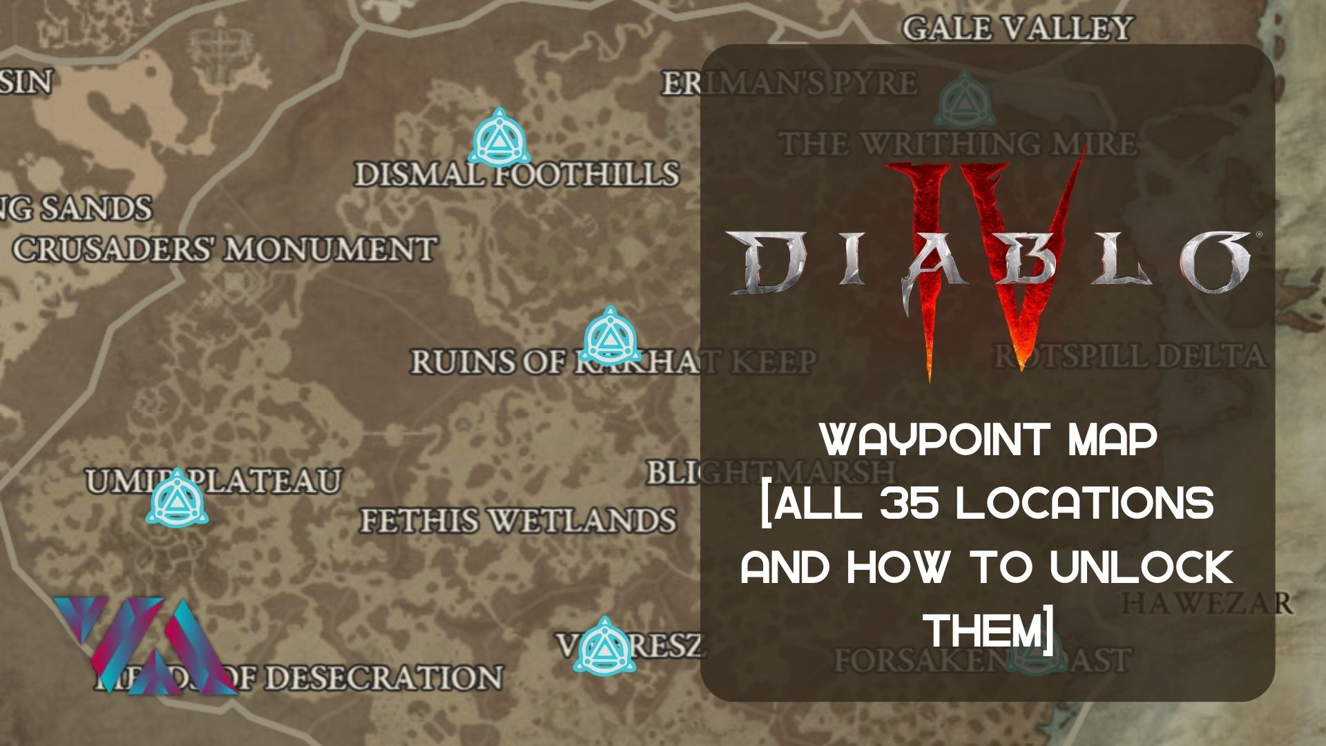 Unlocking All 35 Diablo 4 Waypoints: The Ultimate Fast Travel Guide ...