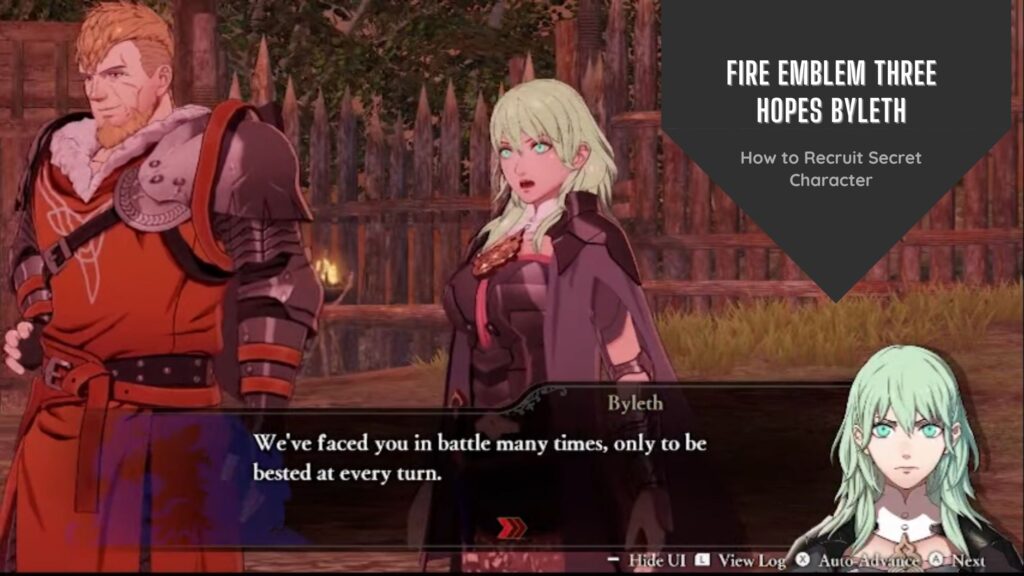 Unlocking Byleth in Fire Emblem Three Hopes: A Complete Guide - Ricky ...