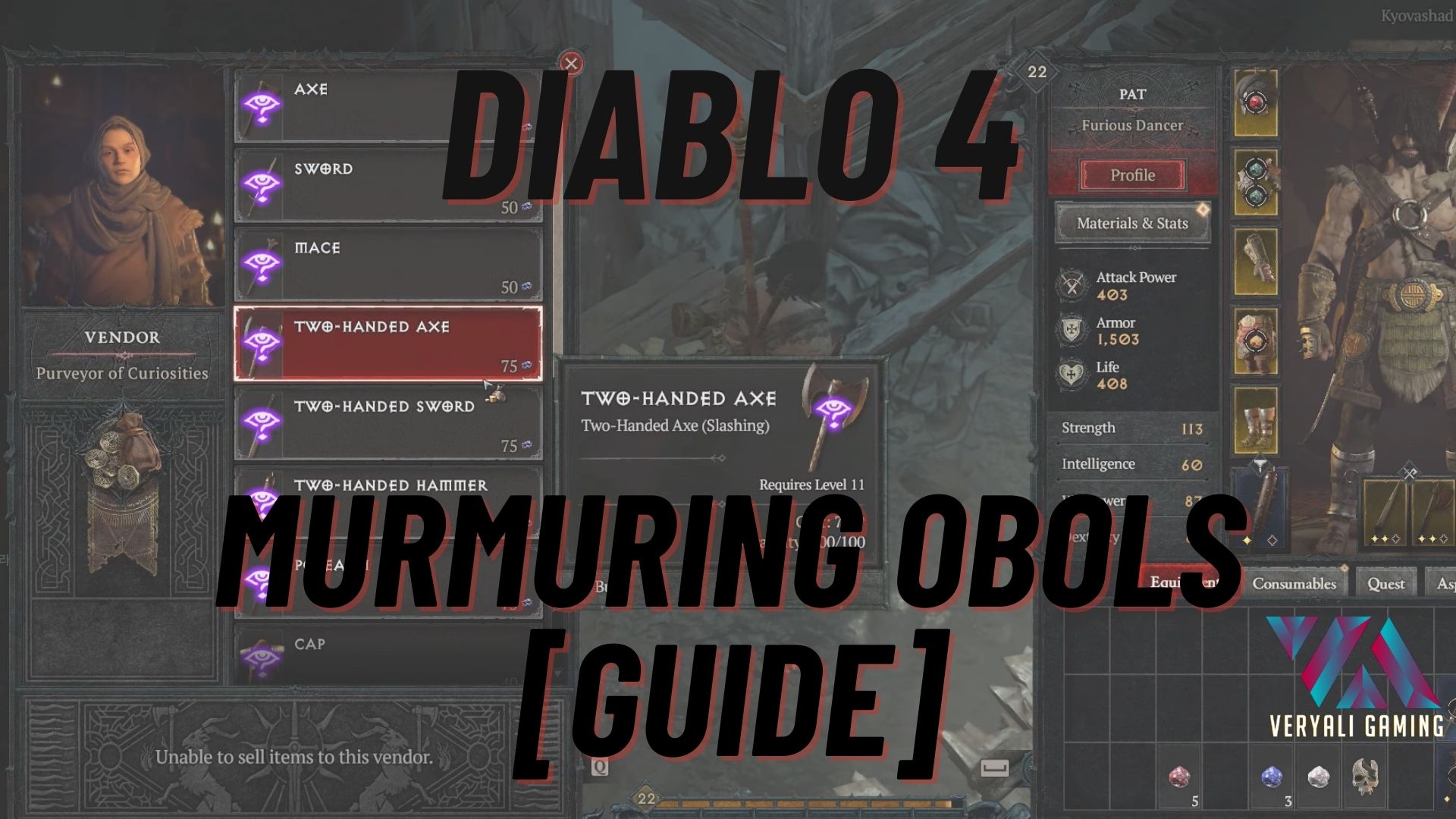 Diablo 4: Complete Guide to Murmuring Obols - Ricky Spears