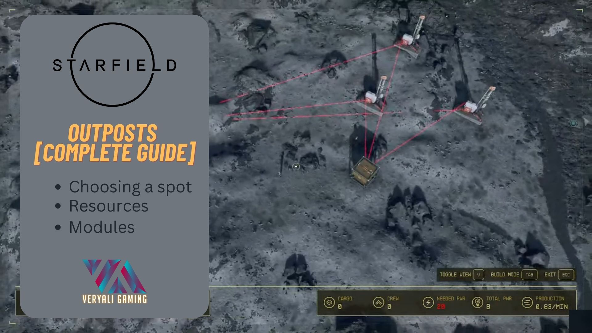 Building Sustainable Outposts in Starfield Using Wind Power - Ricky Spears