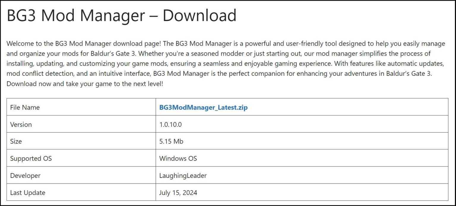 4 Best BG3 Mod Managers and How to Install | Ricky Spears