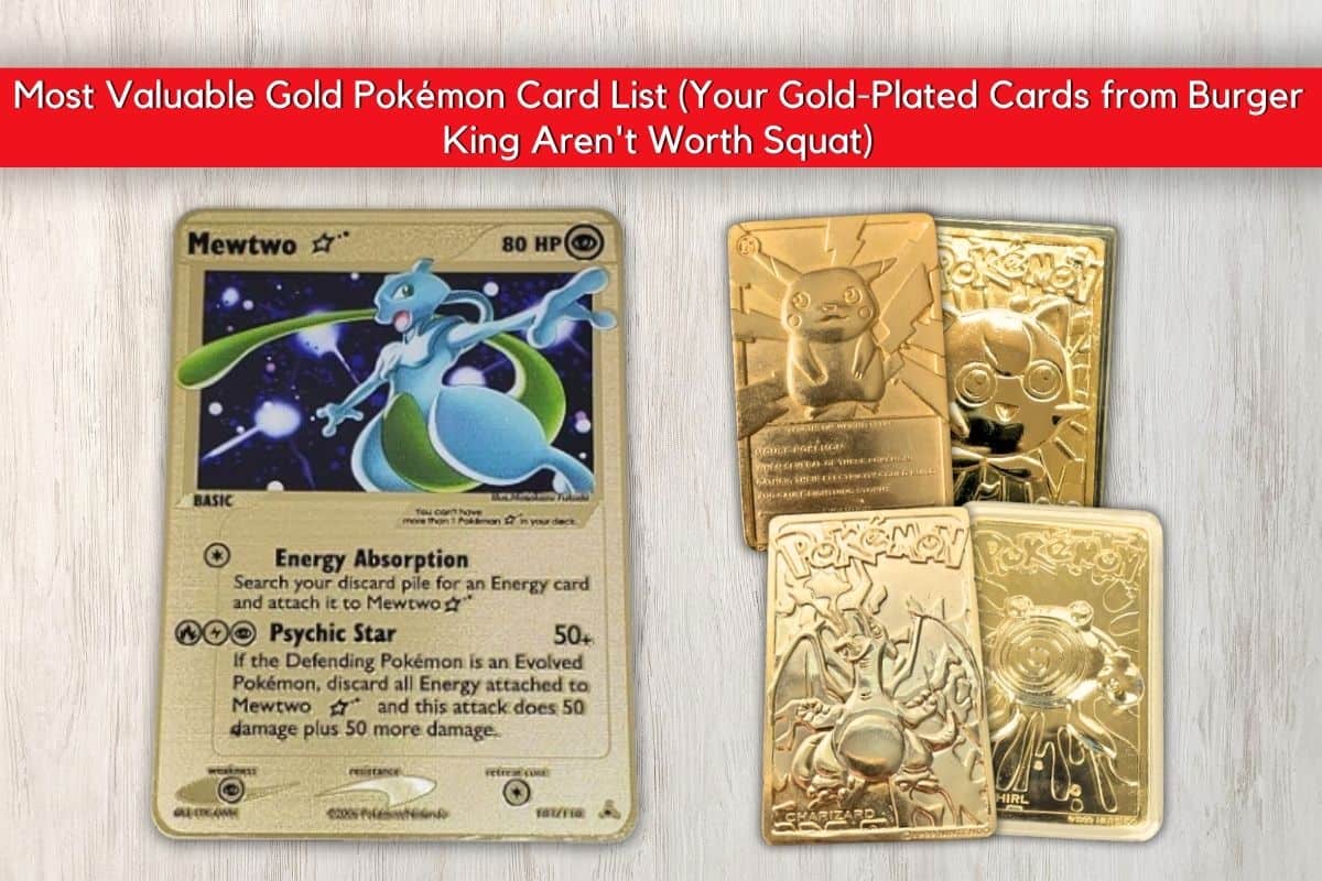 The Definitive Guide to Gold Pokémon Cards: A Collector‘s Passionate ...