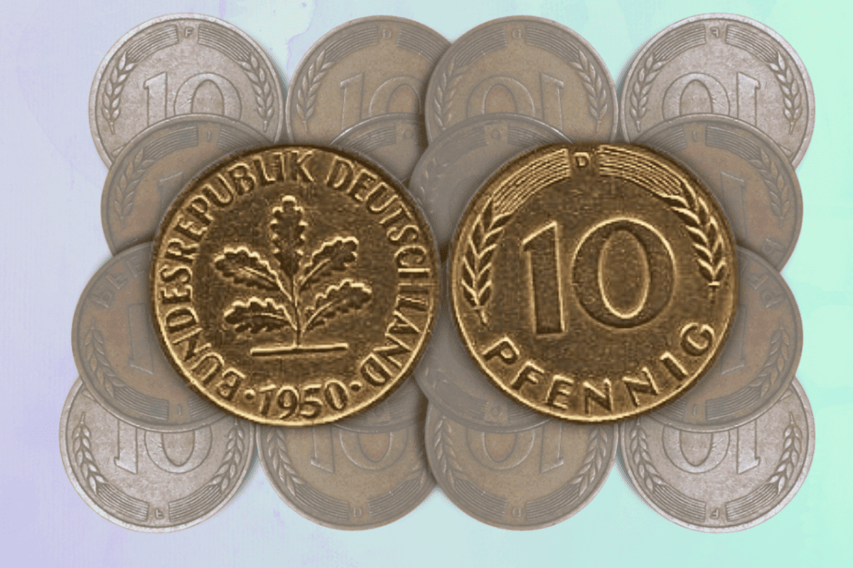 The Remarkable Journey of the 1950 10 Pfennig: A Collector‘s Intimate ...