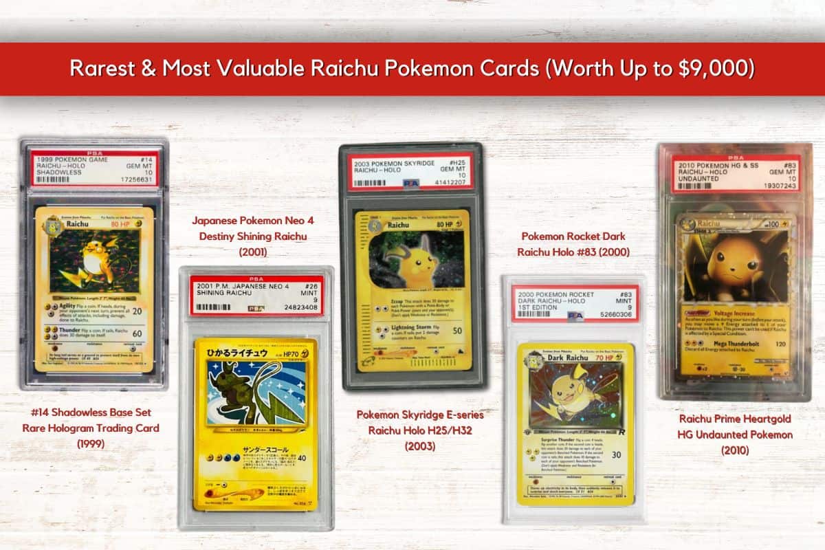 The Definitive Collector‘s Guide to Raichu Pokemon Cards: A Treasure ...