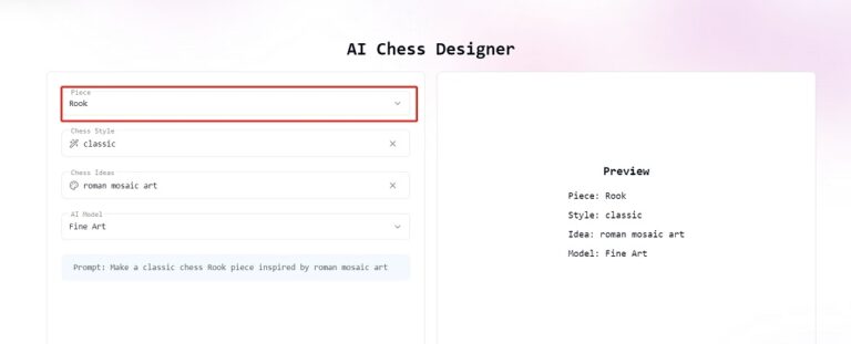From Concept to Board: How GenChess Helps You Create Unique AI Chess ...