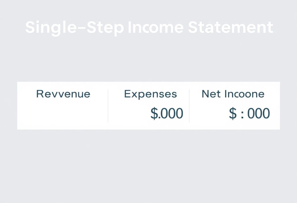 The Single-Step Income Statement: A Comprehensive Guide for Modern ...