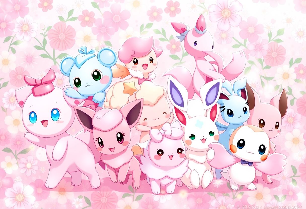 The Pink Parade: Unveiling the 10 Cutest Pink Pokémon of All Time ...