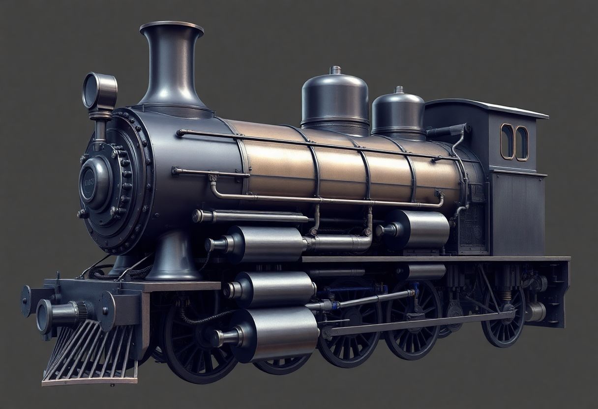 The Majestic Steam Engine: Powering the Industrial Revolution and ...