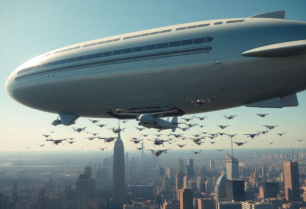 Amazon's Floating Warehouse: Revolutionizing Drone Deliveries - Ricky ...