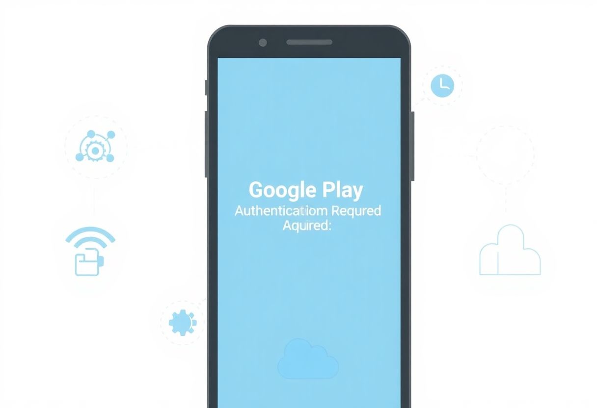 Google Play Authentication Required: A Comprehensive Guide to Fixing and Understanding the Issue ...
