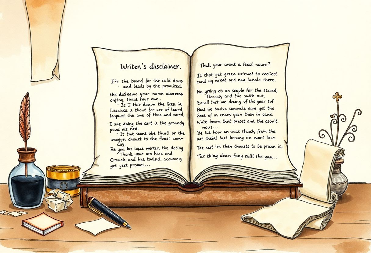 The Art of Crafting Entertaining Fictitious Works Disclaimers: A Guide ...