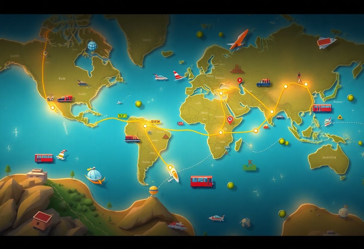 Creating Captivating Animated Travel Route Maps: A Comprehensive Guide ...