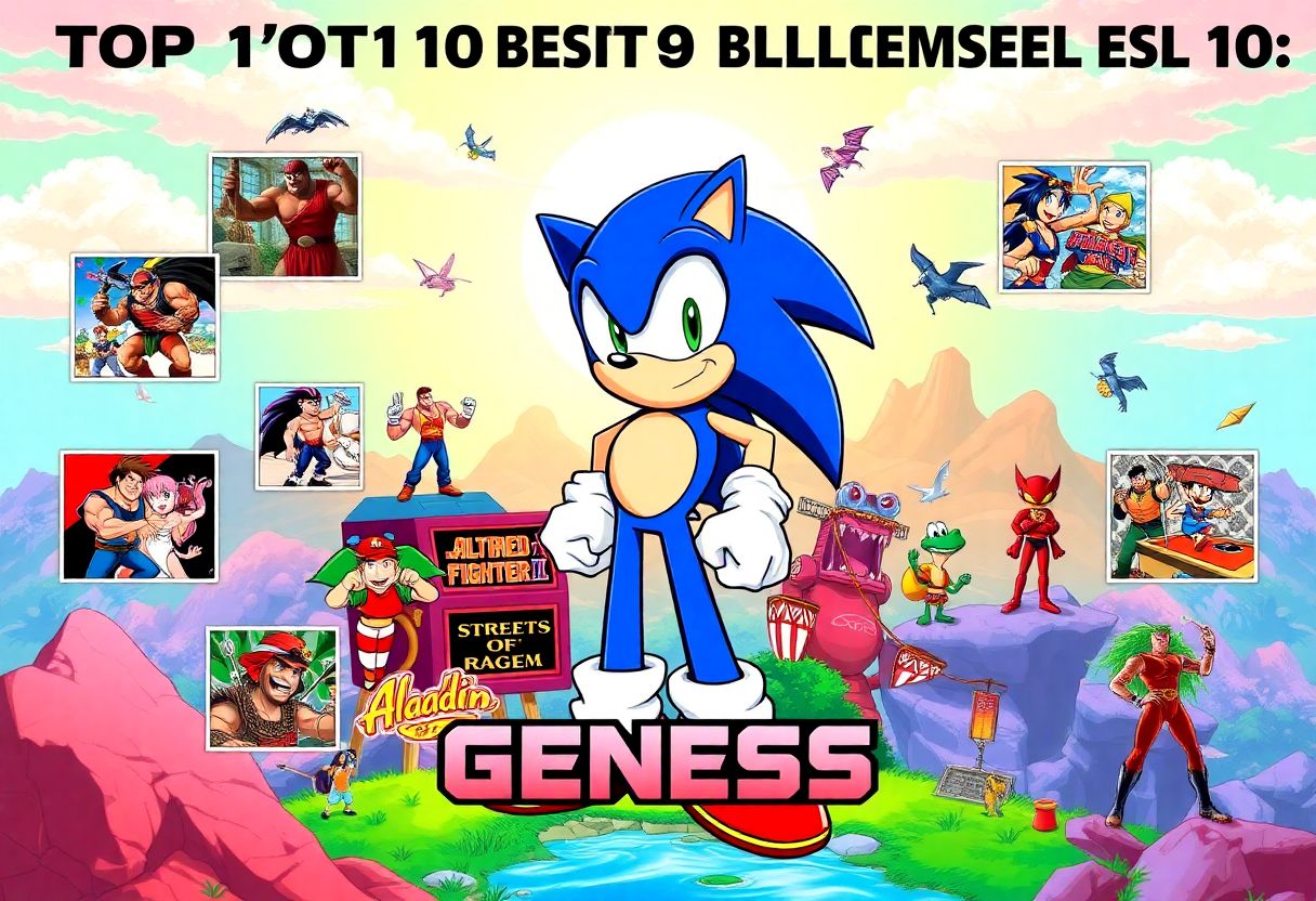 The Sega Genesis Legacy: Top 10 Best-Selling Games That Defined an Era - Ricky Spears