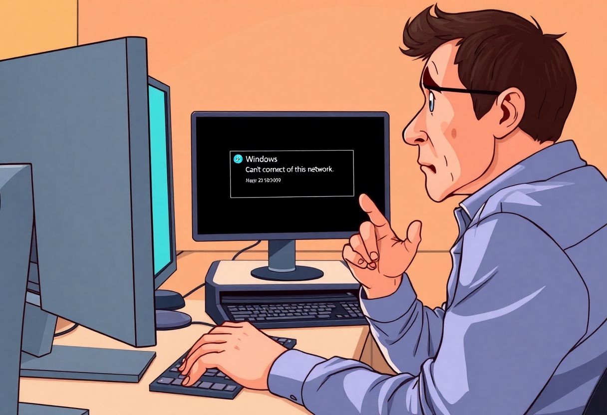 Fixing the "Windows Can't Connect to This Network" Error: A Comprehensive Guide - Ricky Spears