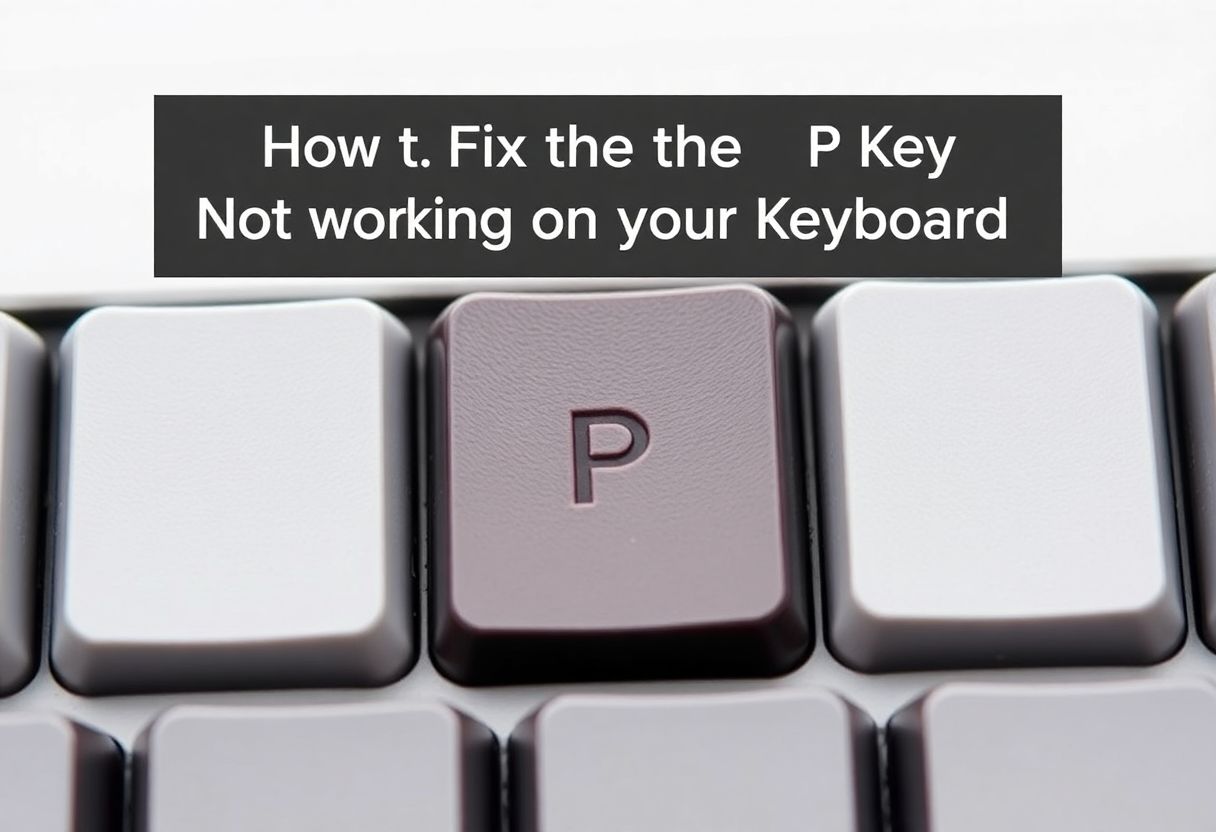 How to Fix the P Key Not Working on Your Keyboard: A Comprehensive ...